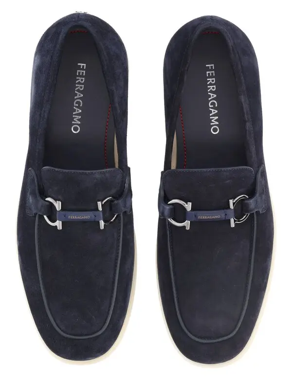 FERRAGAMO Gancini Ornament Loafers