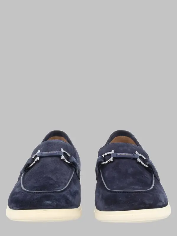 FERRAGAMO Gancini Ornament Loafers
