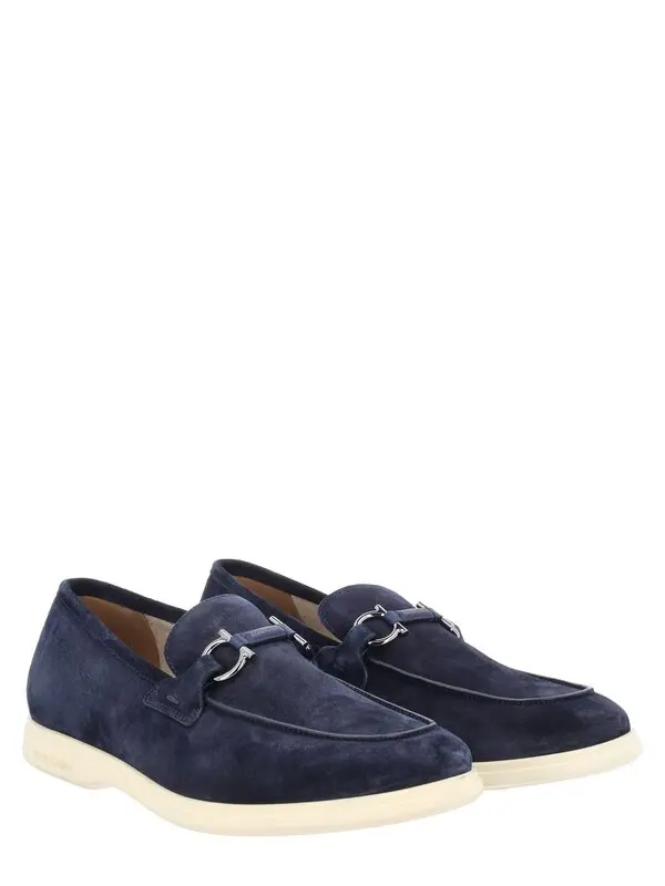 FERRAGAMO Gancini Ornament Loafers