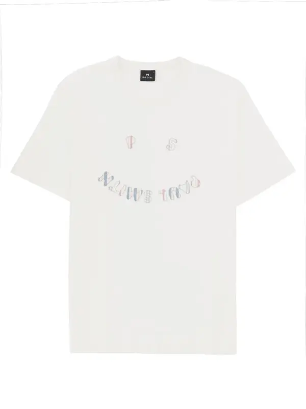Paul Smith T-shirt "happy - White
