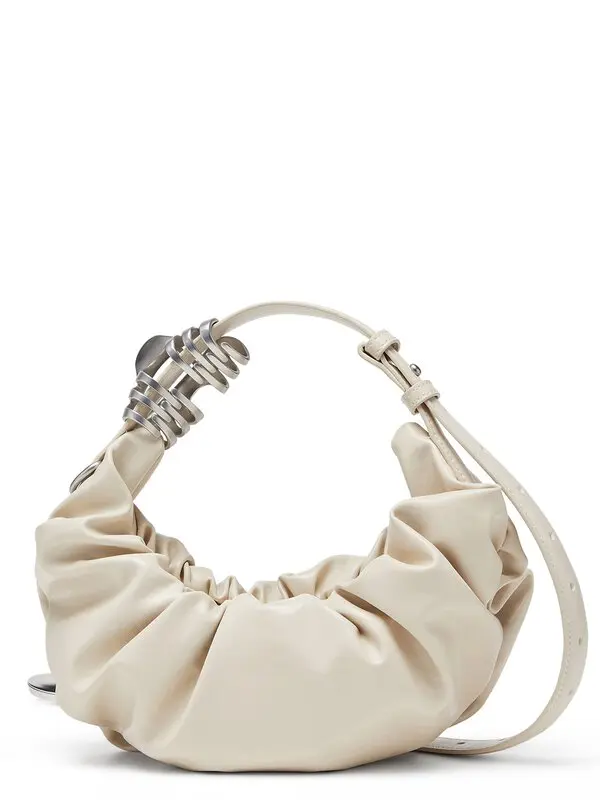DIESEL® Mini Bag With Adjustable Strap And Removable Hair Clip - Bianco