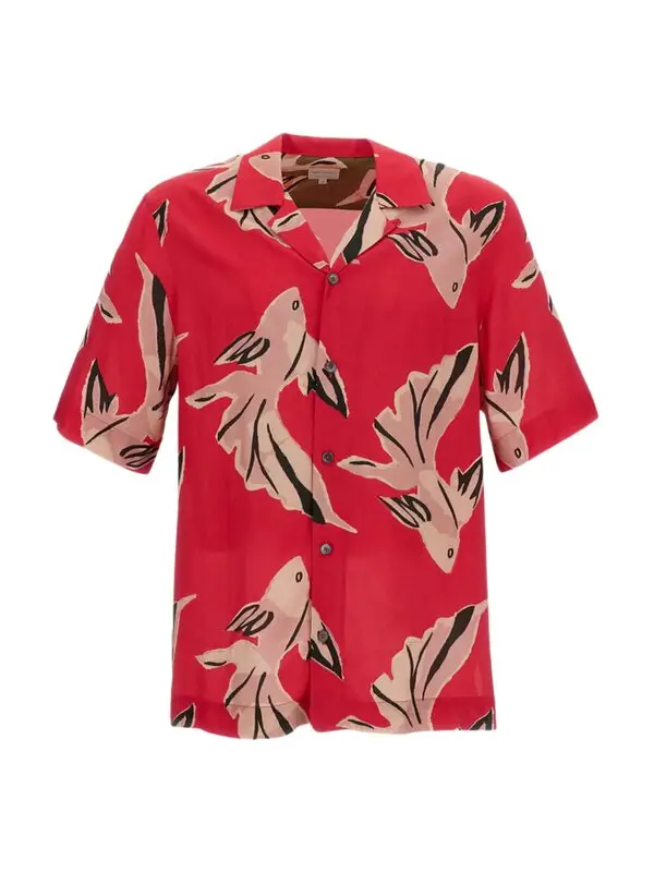 Paul Smith Lightweight Visconti Mini Shirt Ss26 - Pink