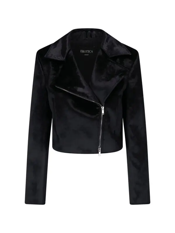 DONDUP Viscose-cotton Stretch Jacket - Black