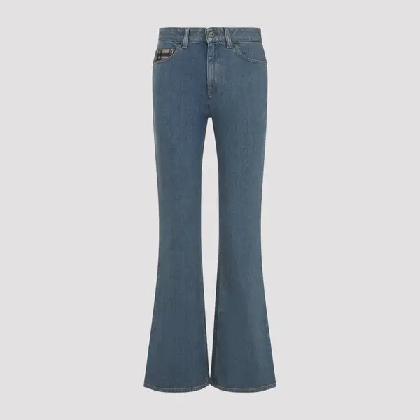 Burberry Doria Cotton Jeans For - Blue
