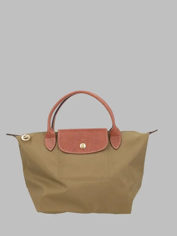 Longchamp Mini Polyamide Handbag - Green
