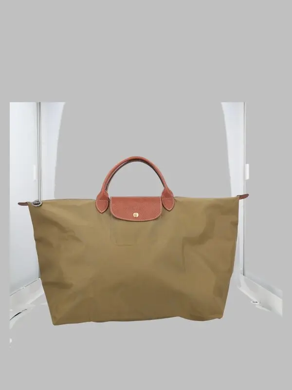 Longchamp Foldable Tote Bag - Green