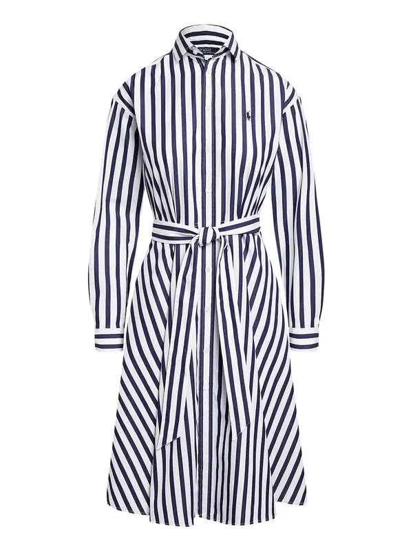 Ralph Lauren Cotton Mini Dress - Navy