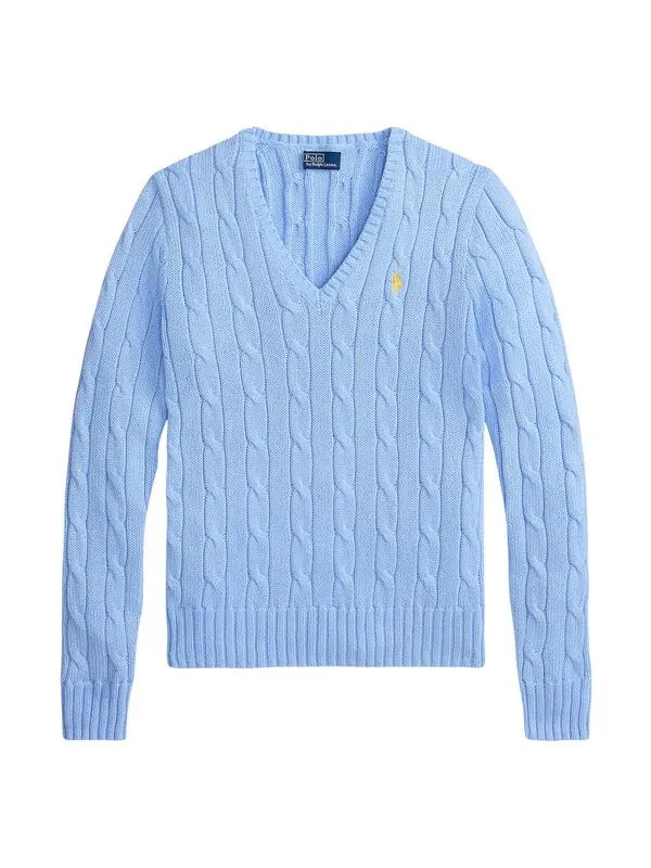 Ralph Lauren Cotton Sweater For - Light Blue