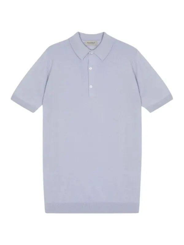 John Smedley Mini Classic T-shirt - Light Blue