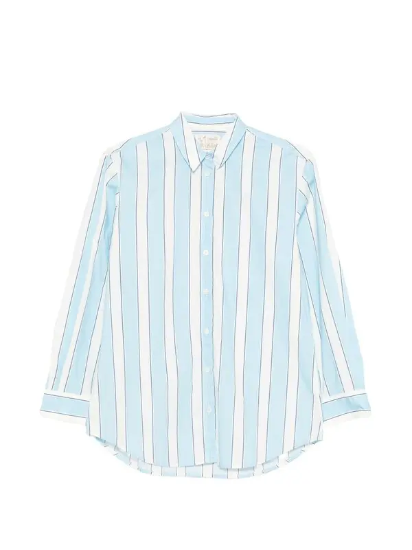 MC2 SAINT BARTH Striped Cotton Shirt - Multicolor