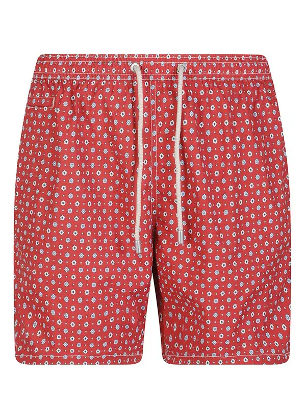 MC2 SAINT BARTH Mini Casual Summer Shirt For - Red