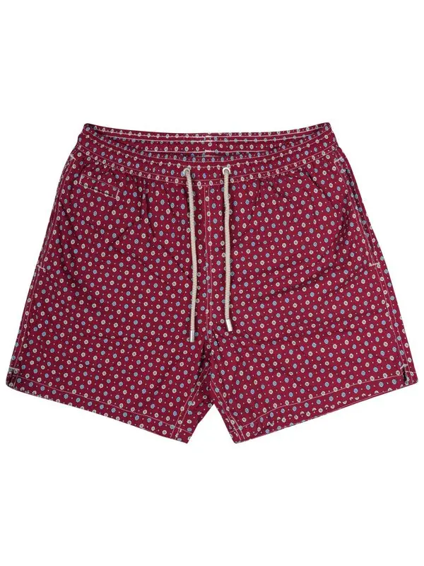 MC2 SAINT BARTH 100% Polyester Swimwear - Bordeaux