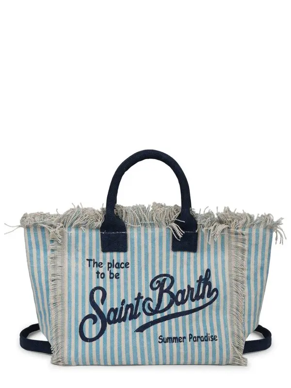 MC2 SAINT BARTH Cotton Handbag - Azure