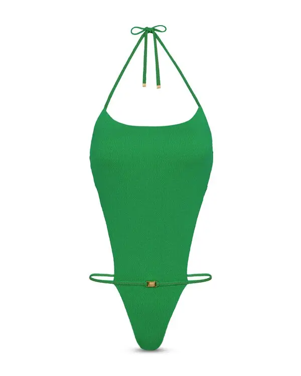 VIX PAULA HERMANNY X Rosie Huntington-whiteley Mia One Piece Swimsuit - Green