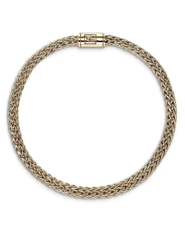 John Hardy 14k Yellow Woven Link Bracelet