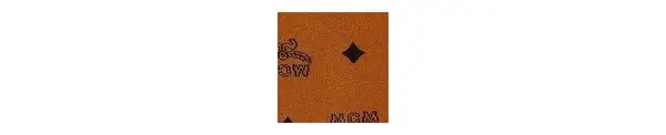Mcm Monogram Knit Crew Socks - Cognac