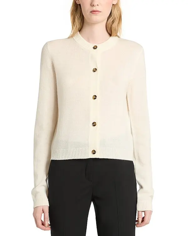 Marella Mllcicogna Cashmere Cardigan - Cream