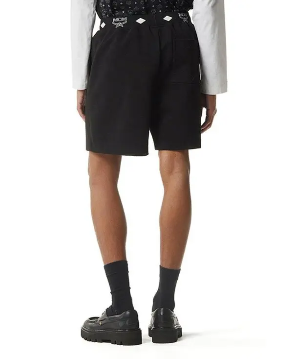 Mcm Essential Logo Ponte Shorts