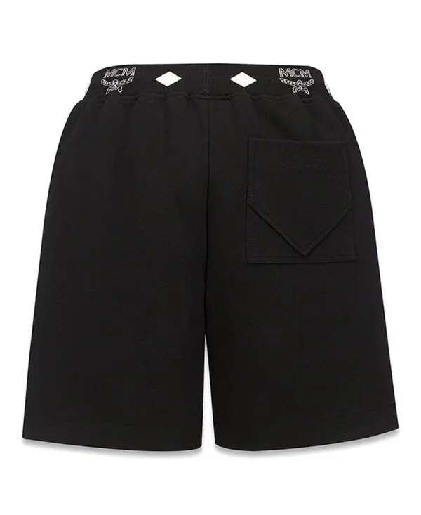 Mcm Essential Logo Ponte Shorts