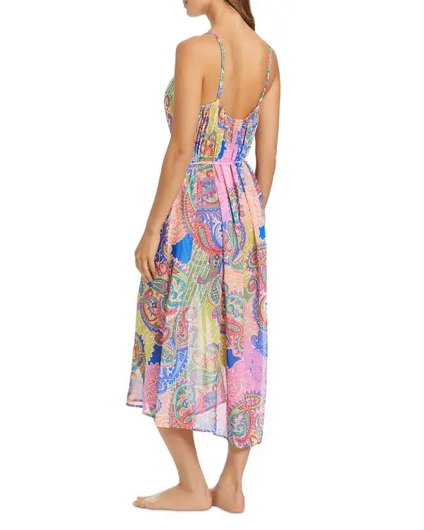 BLEU BY ROD BEATTIE Belted Maxi Dress Swim Cover-up