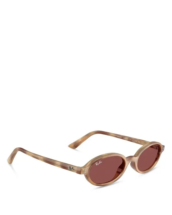 Ray-ban Oval Sunglasses, 51mm
