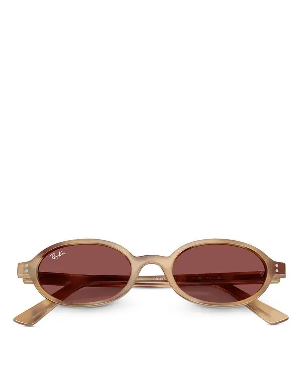 Ray-ban Oval Sunglasses, 51mm