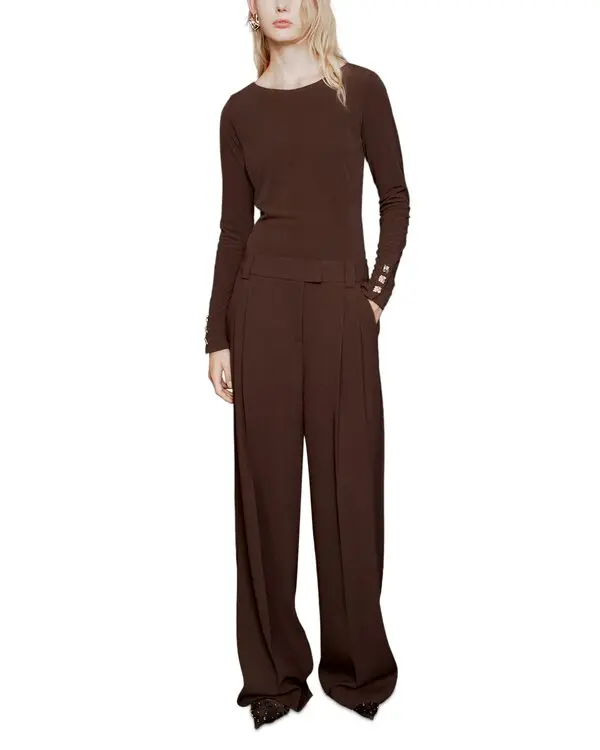 Marella Pressed Pleated Pants