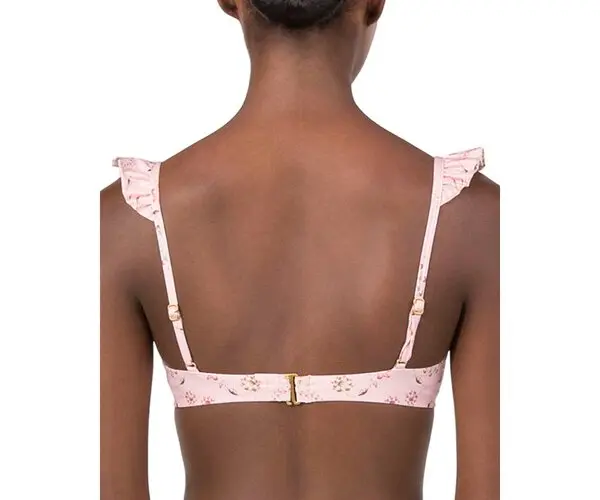 Agua Bendita Floral Print Underwire Bikini Top
