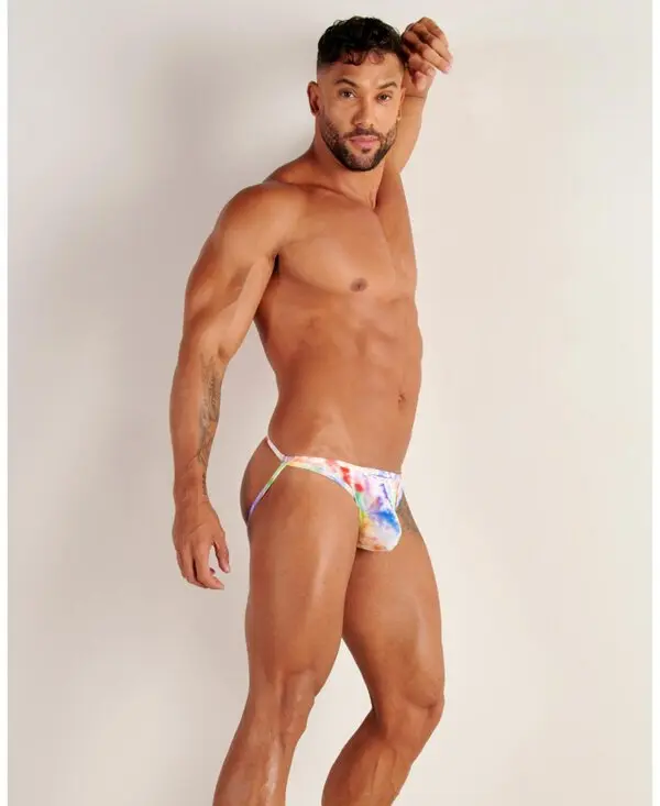 HOM Who Sexy Fun Rainbow Micro Jock