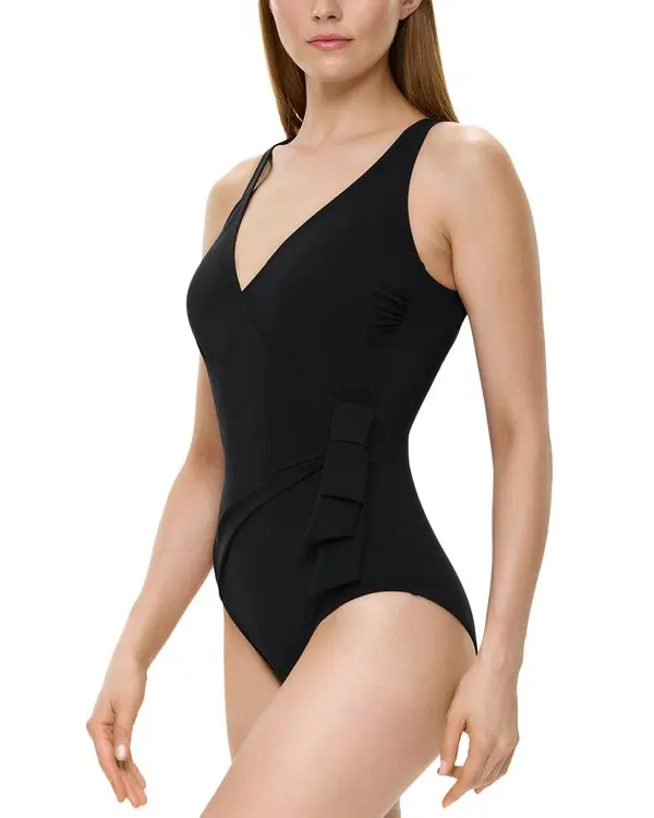 GOTTEX Modern Muse Crossover One Piece Swimsuit