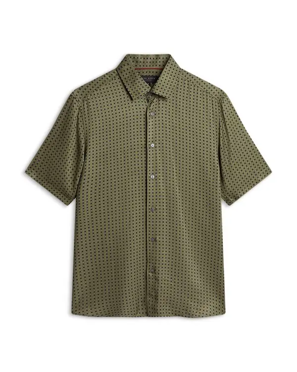 Ted Baker London Regular Fit Geo Tile Shirt
