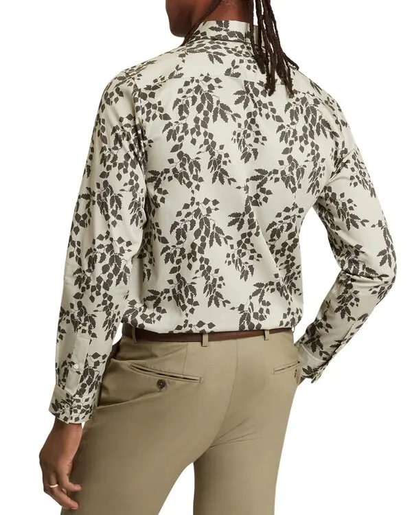 Ted Baker London Dornan Regular Fit Shadow Leaf Print Shirt