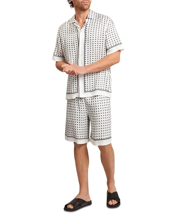 Ted Baker London Ferran Relaxed Fit Geo-pattern Shirt