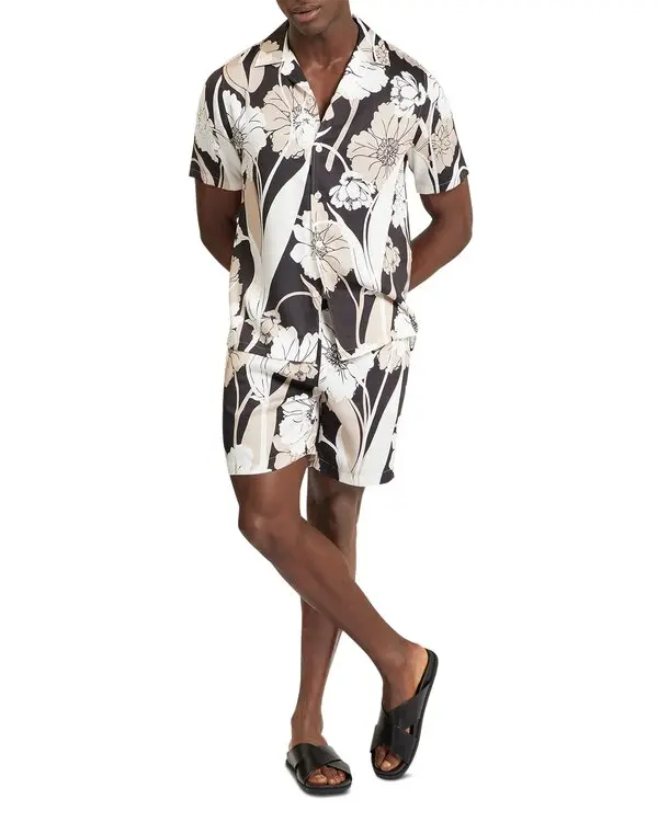 Ted Baker London Elthamm 9.5 Bold Floral Shorts
