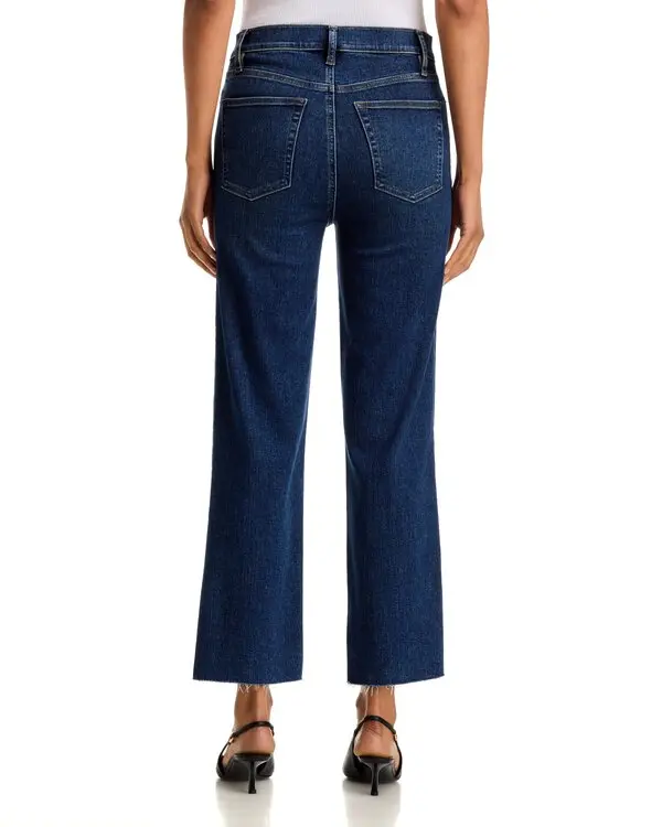 FRAME Le Sleek High Rise Straight Jeans