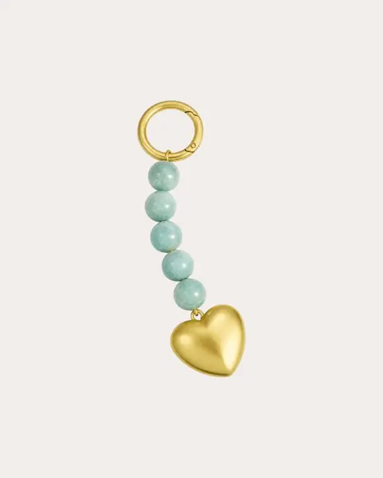 CLUB COASTAL Amazonite Tide Bag Charm - Blue