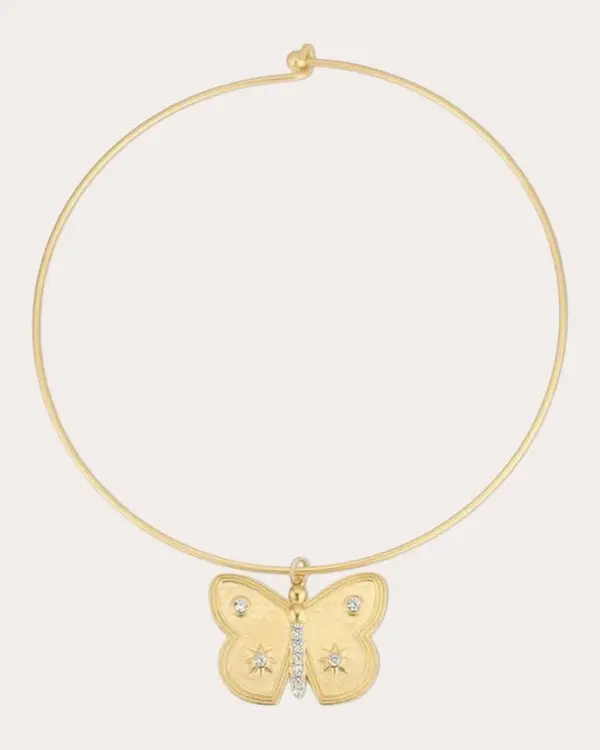 CLUB COASTAL The Social Butterfly Necklace - Gold
