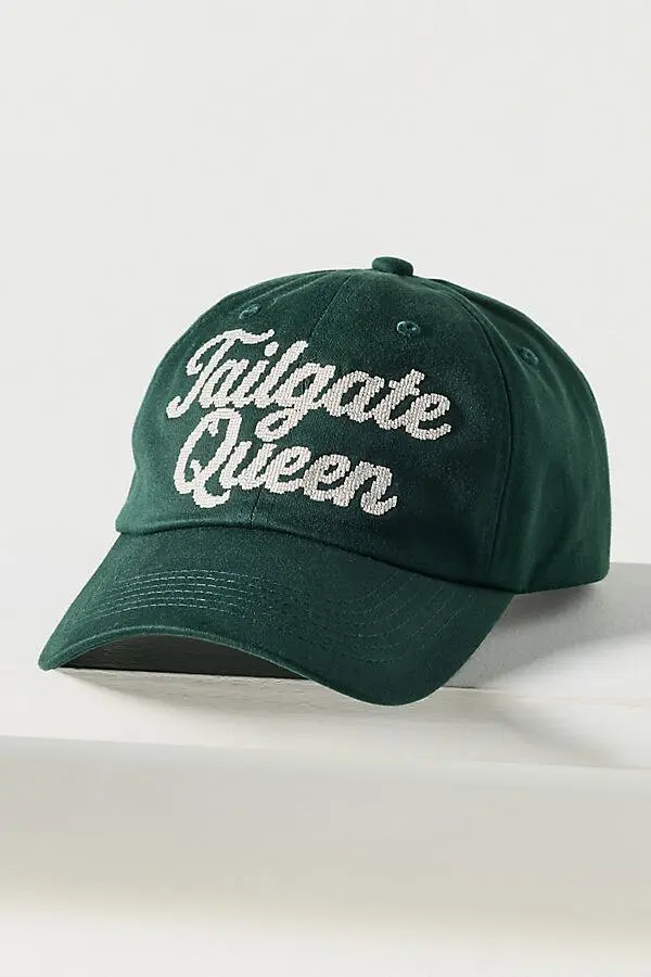 WORN/WEST Needlepoint Baseball Cap - Forest Green