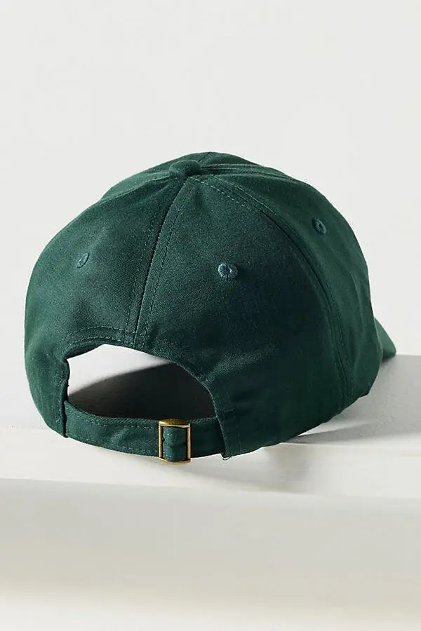 WORN/WEST Needlepoint Baseball Cap - Forest Green