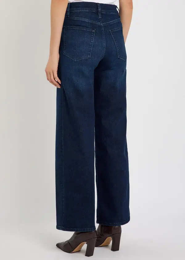 FRAME Le Slim Palazzo Wide-leg Jeans