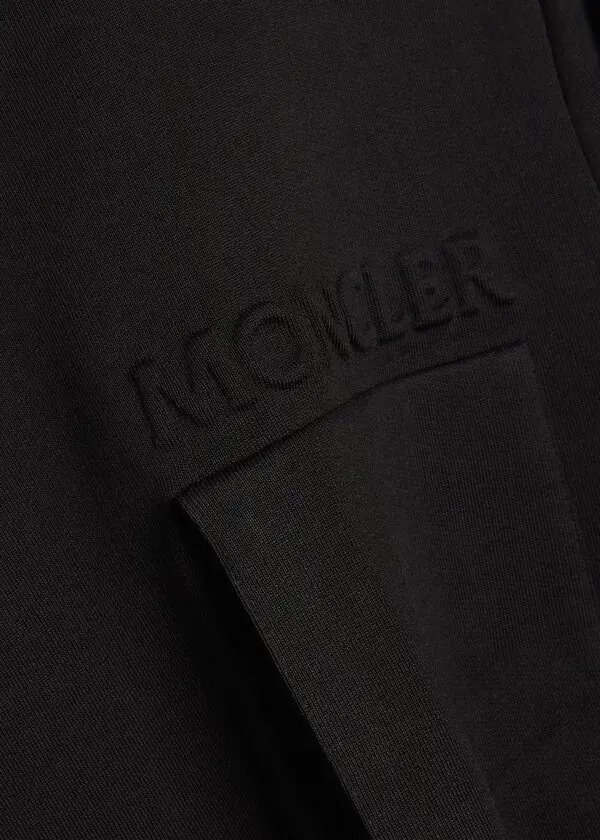Moncler Embossed-logo Cotton Sweatshirt