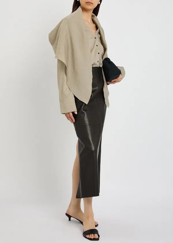 Tove Pinstriped Woven Shirt