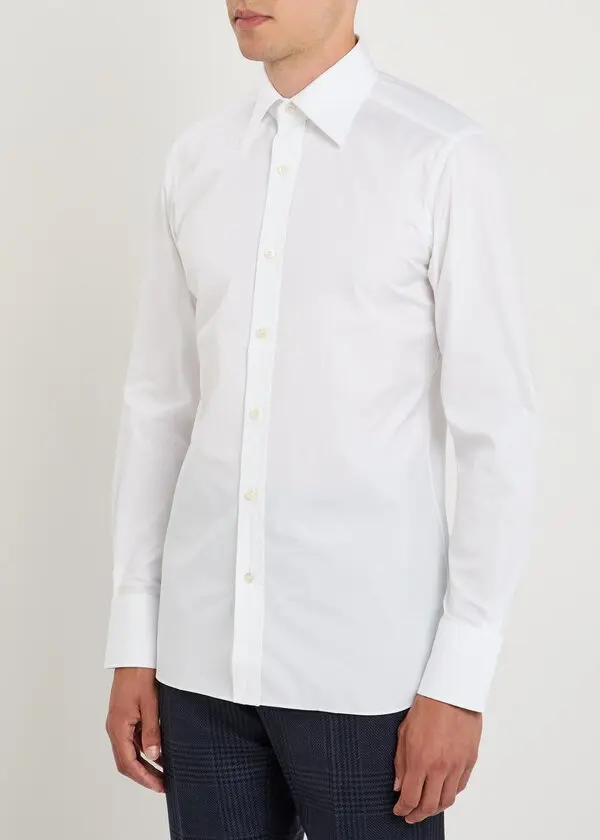 TOM FORD Cotton-poplin Shirt
