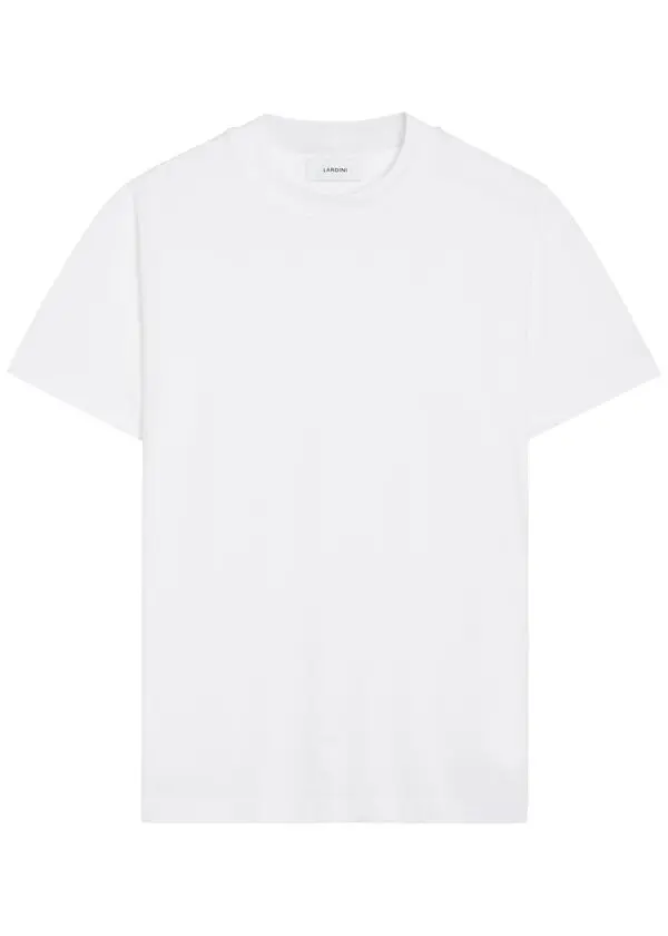 LARDINI Cotton T-shirt - White