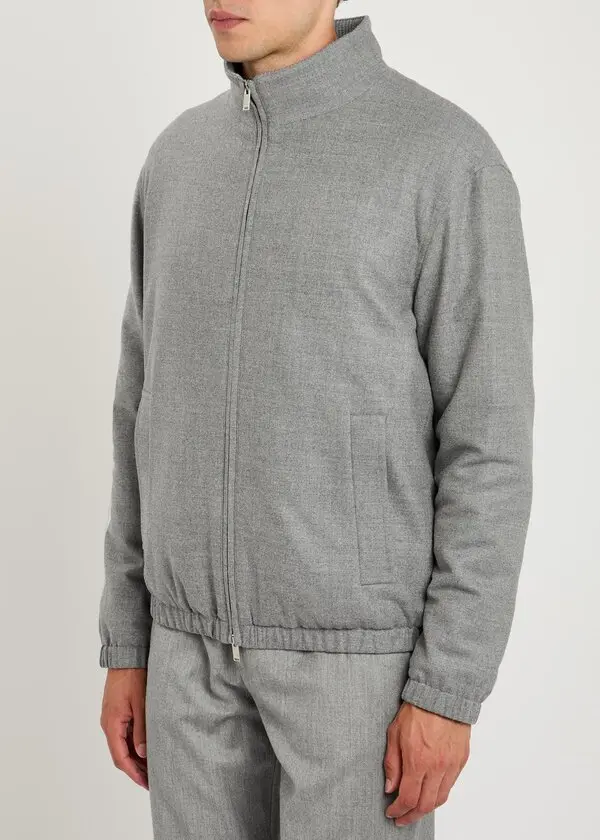 LARDINI Stretch-wool Jacket