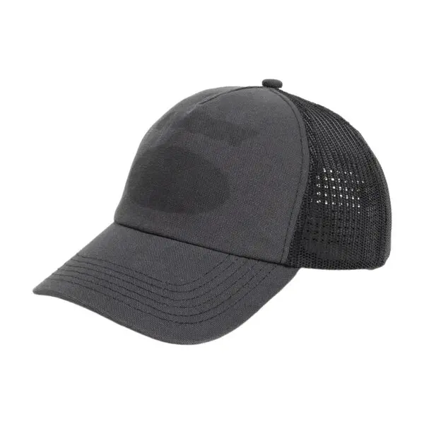 StÜssy Ghost Logo Trucker Cap - Black