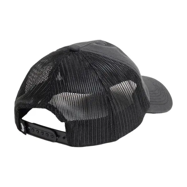 StÜssy Ghost Logo Trucker Cap - Black