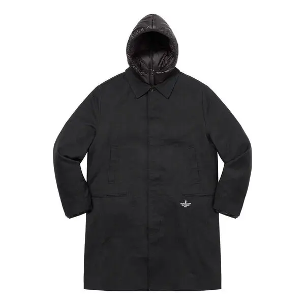 Supreme X Undercover Trench Puffer Jacket - Black