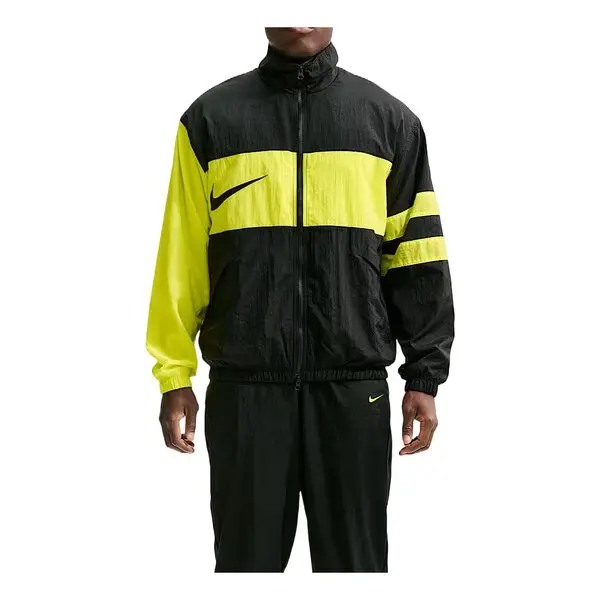 Nike I96 Repel Woven Track Jacket - Black/lemon Venom