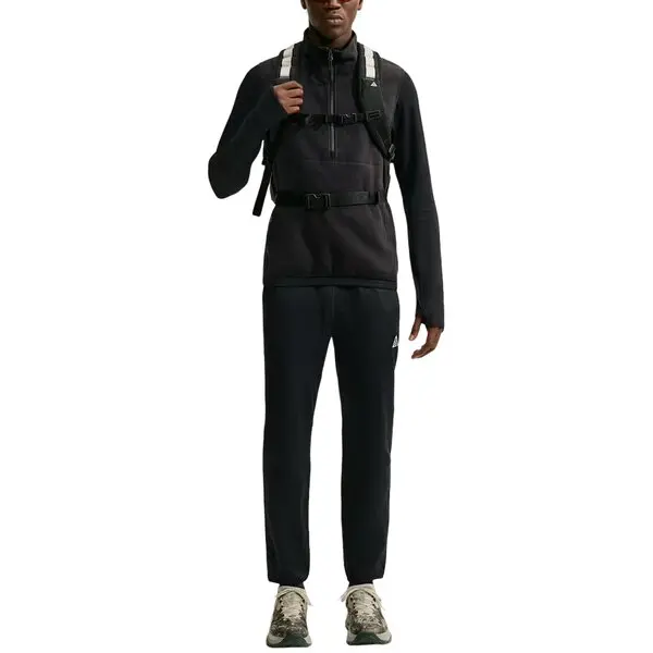 Nike X Wolf Grid Therma-fit Pants 'black Summit White - Black/summit White